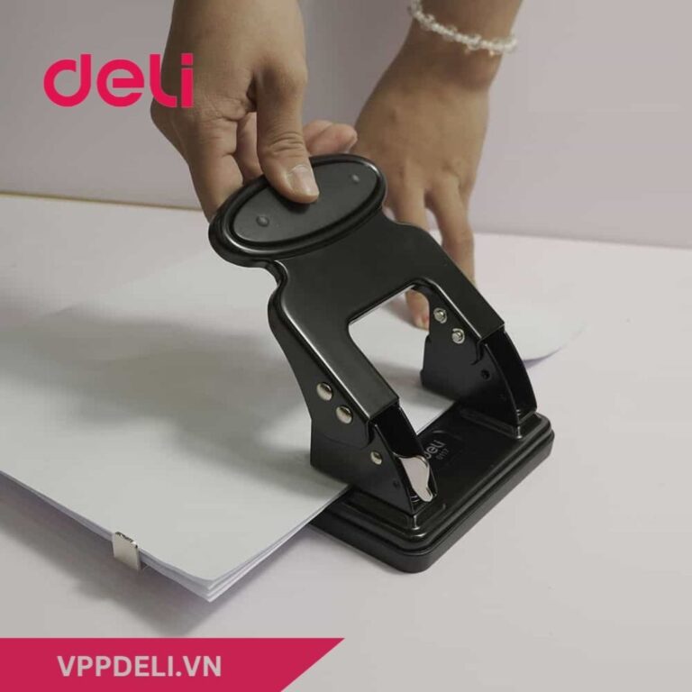 Đục Lỗ Deli E0117 – Đục Lỗ 35 Tờ – Deli Việt Nam