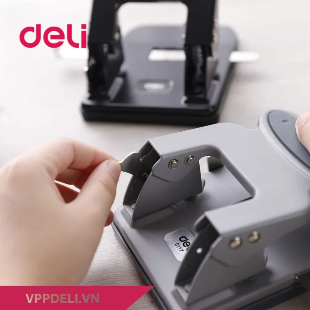 Đục Lỗ Deli E0117 – Đục Lỗ 35 Tờ – Deli Việt Nam